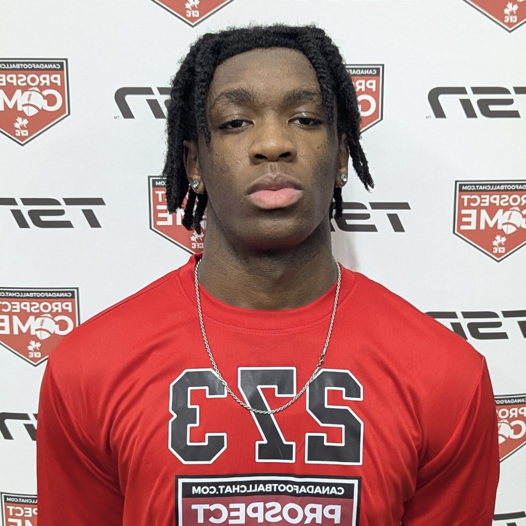 CFC Prospect Game: Laval Bulldogs DB Alula representing France and ...